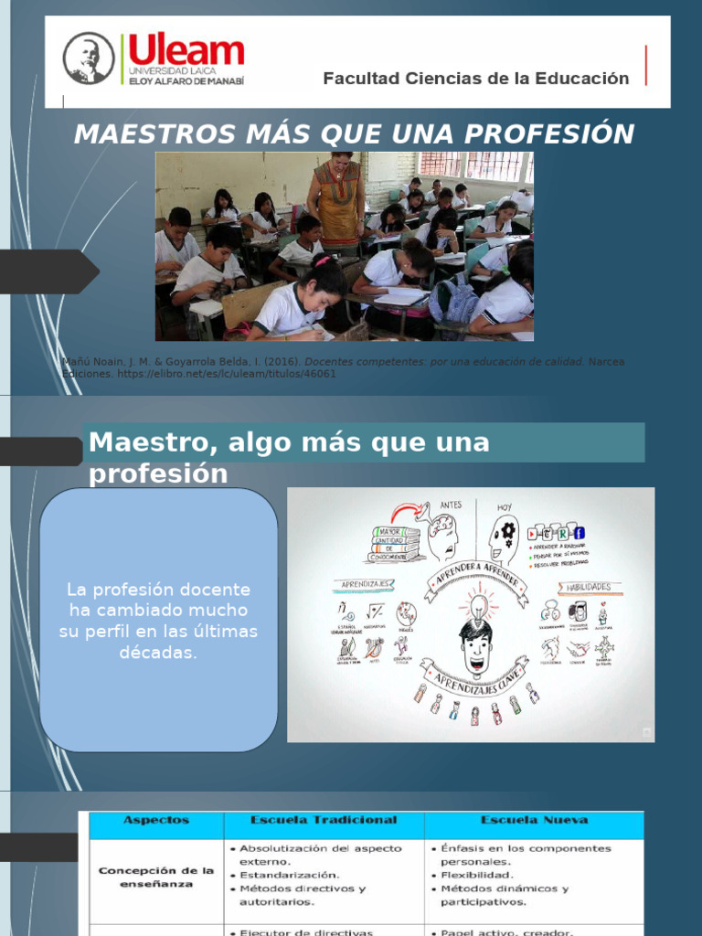 La Esencia del Maestro: Más que Docencia | PDF | Maestros | Aprendizaje