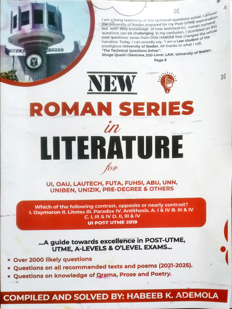Literature Roman Series | PDF