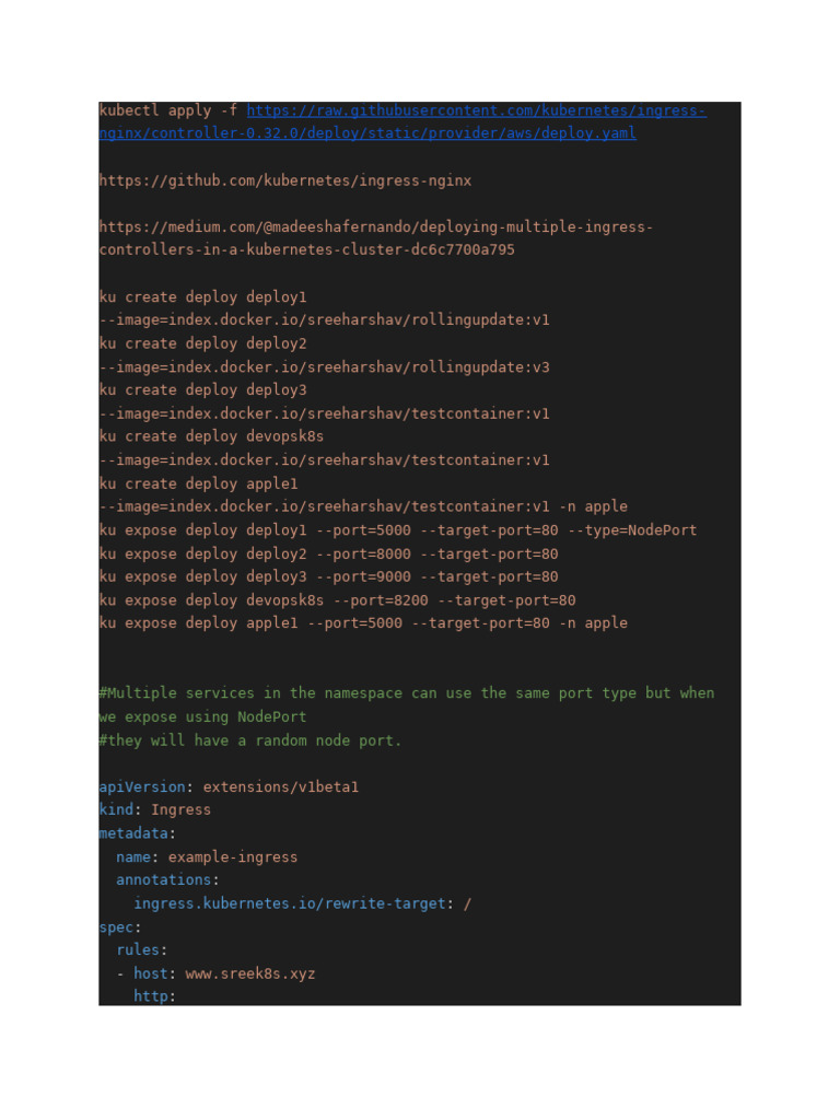 Ingress Controller | PDF | Computing | Computer Science