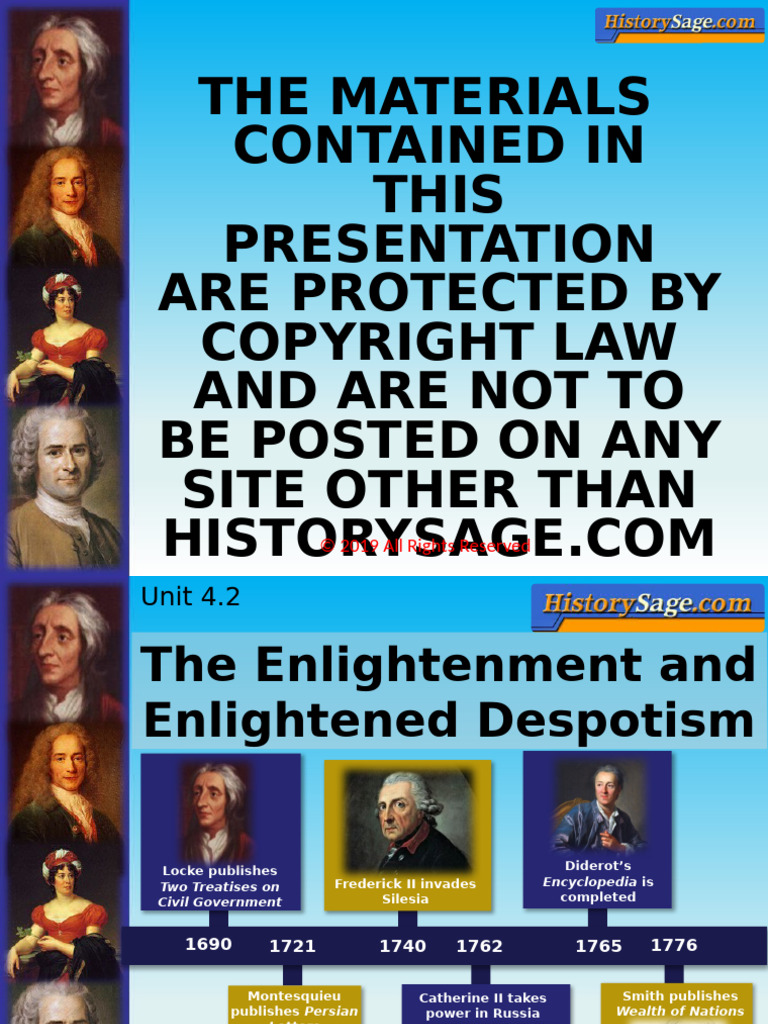 10 19 Euro PPT The Enlightenment and Enlightened Despotism | PDF | Age ...