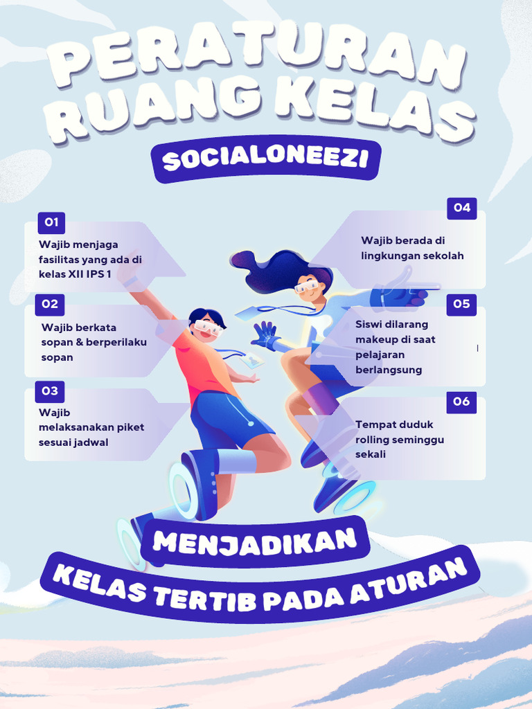 Poster Infografis Bahaya Rokok Ilustratif Biru Dan Putih - 20240726 ...