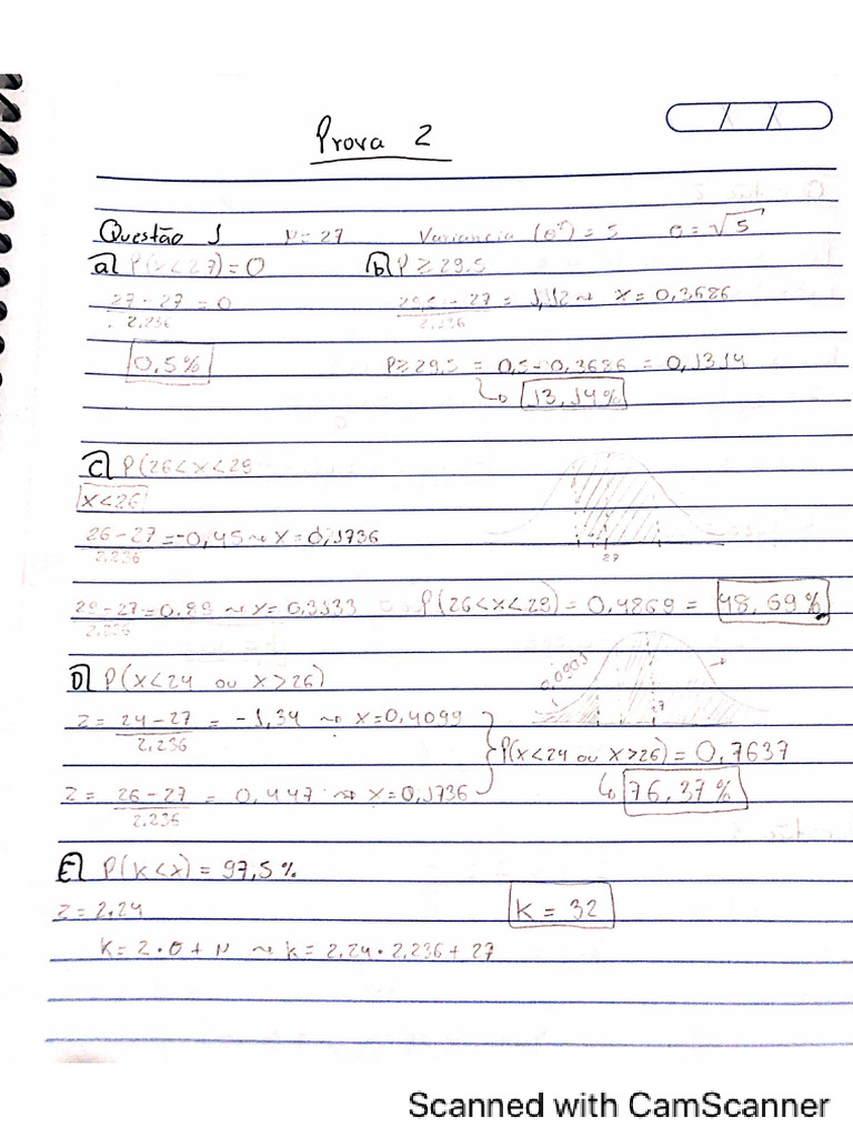 Prova 2 | PDF