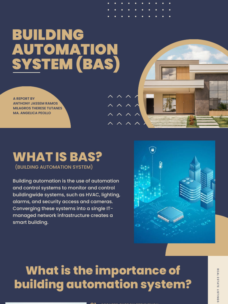 Building Automation System Bas | PDF | Building Automation | Computer ...
