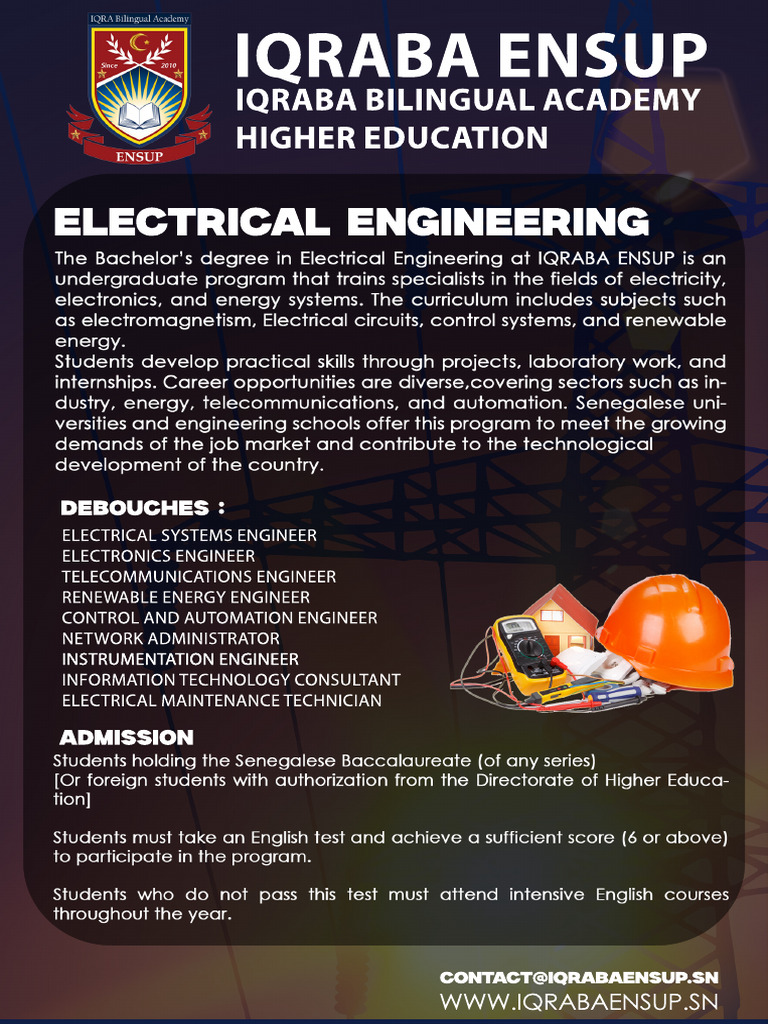Genie Electrique Flyer Eng | PDF