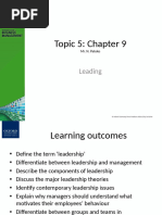 Cmi Level 5 Management and Leadership Sample Workbook Unit 501 | PDF ...