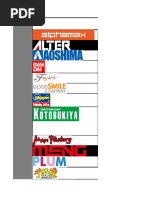 Modelmaster Railway Decal Catalogue | PDF | Rolling Stock | Transport