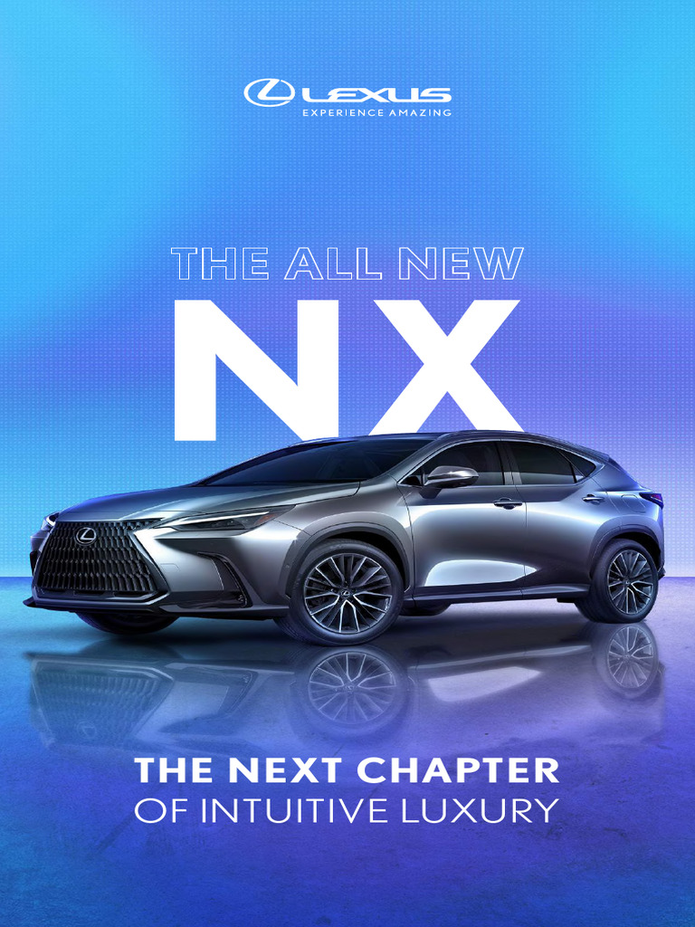 The All New Lexus NX Brochure | PDF | Lexus | Vehicles
