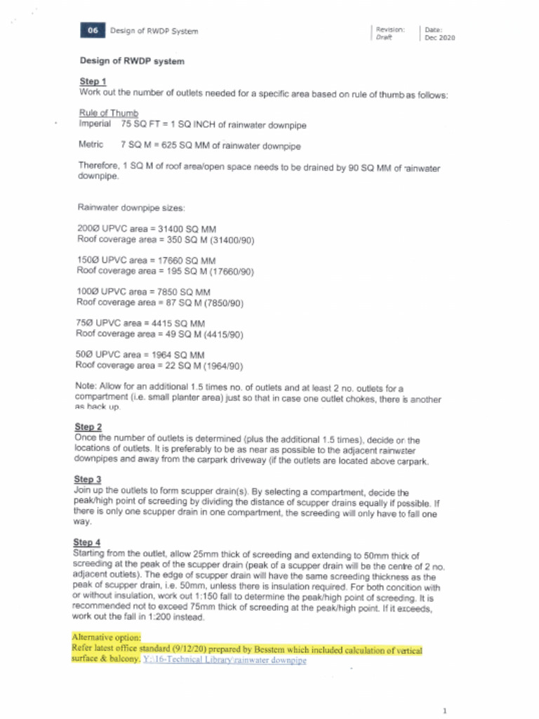RWDP Calculation | PDF