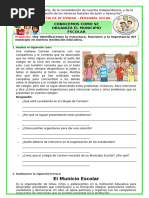 Ficha Sobre El Municipio Escolar | PDF | Ciencias sociales | Salud y bienestar