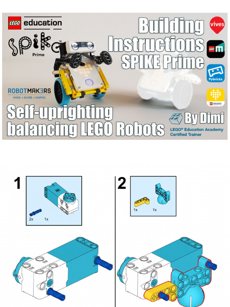 LEGO SPIKE Self-Uprighting Balancer Guide | PDF | Lego