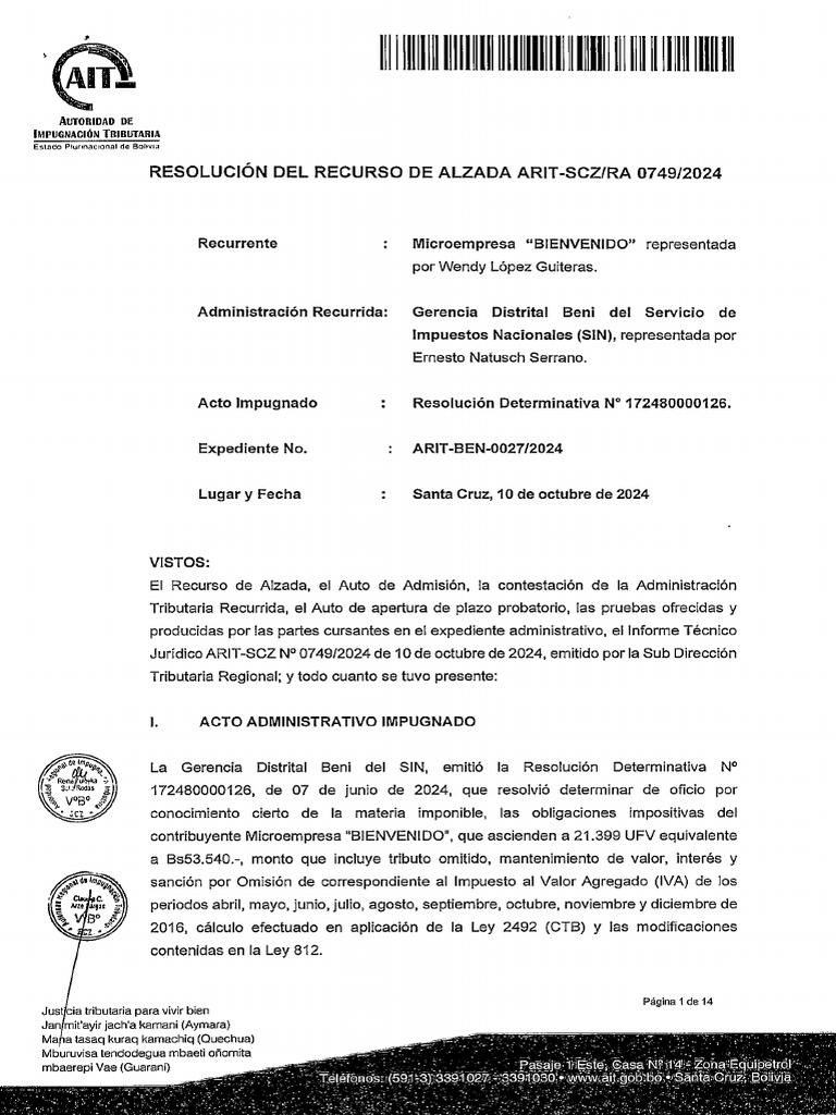 Arit SCZ Ra 0749 2024 | PDF