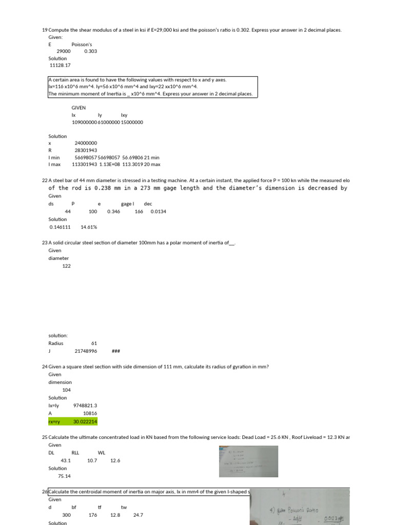 Module 1 Quizzes and Exam | PDF | Screw | Truss