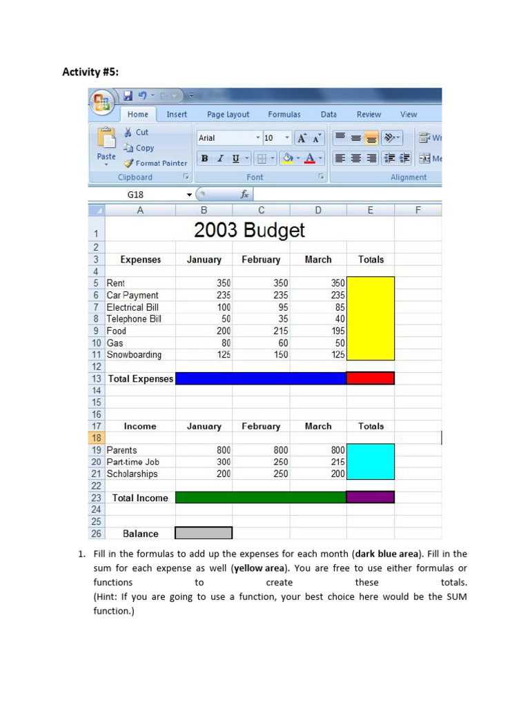 Chapter 5 - Activity 5 | PDF