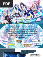 Project SEKAI Character MBTI Types | PDF | Music Performance | Vocal Music