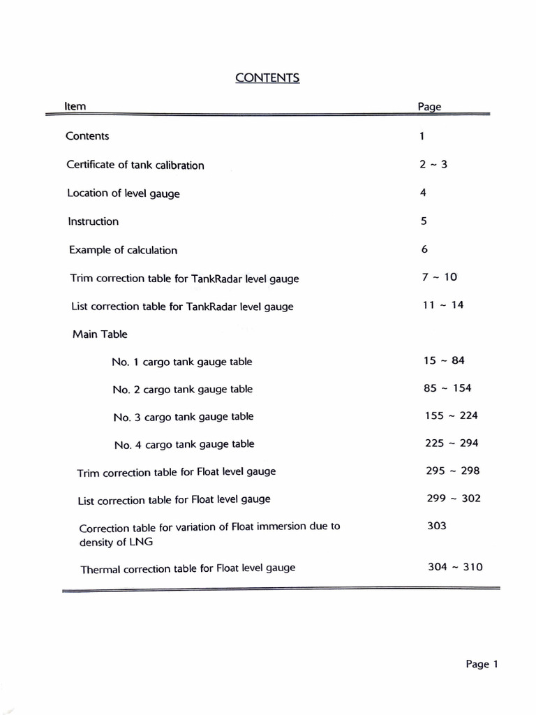 LNG Tank Calibration Guide | PDF | Metrology
