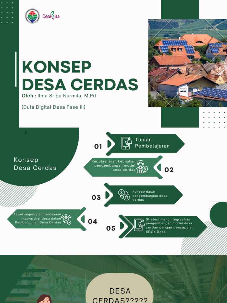 KONSEP DESA CERDAS Sosialisasi | PDF