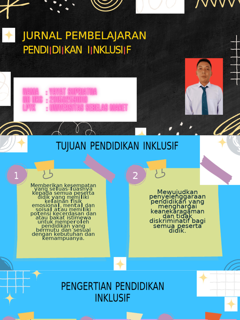 Jurnal Pendidikan Inklusif Yayat | PDF
