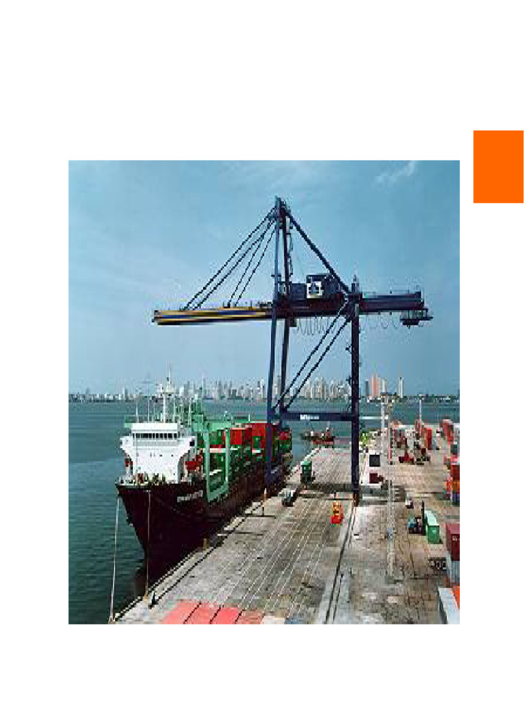 2 Container and RoRo Terminal | PDF | Loader (Equipment) | Crane (Machine)