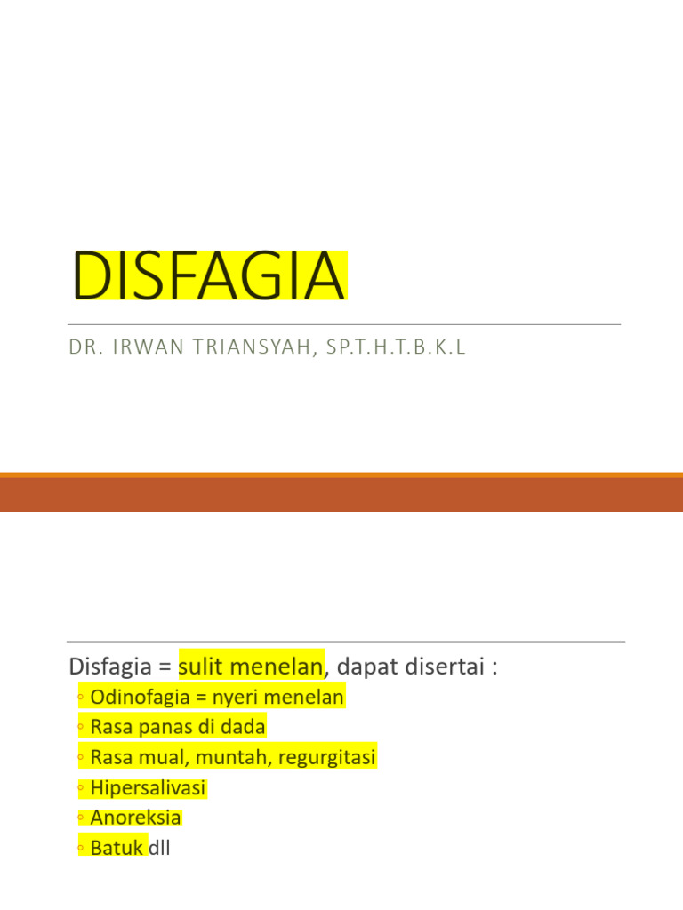 DISFAGIA | PDF
