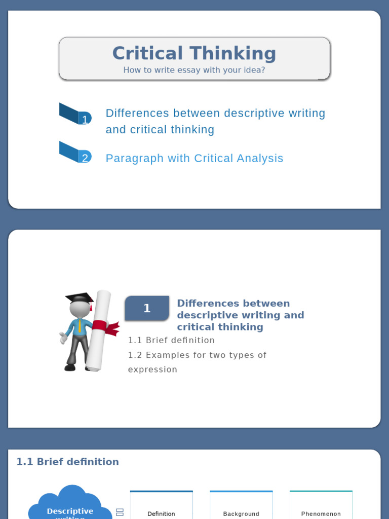 Critical Thinking | PDF | Critical Thinking | Thought