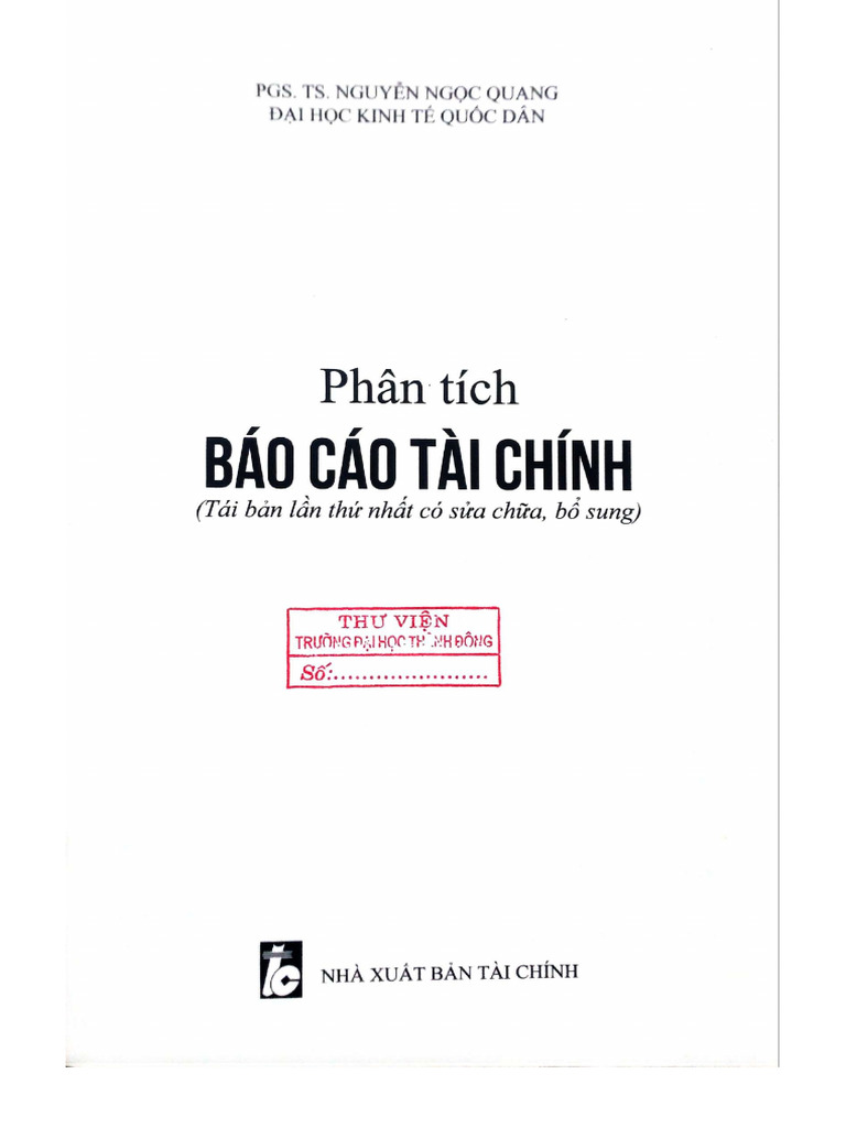 Phân Tích BCTC | PDF