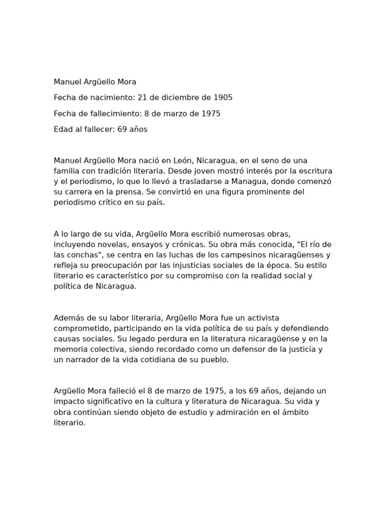 Biografia de Elisa Del Mar | PDF