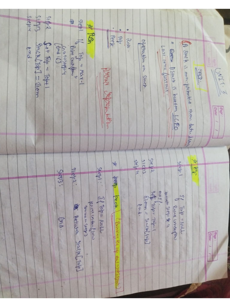 DSA UNIT-3 @Shrijueducator | PDF