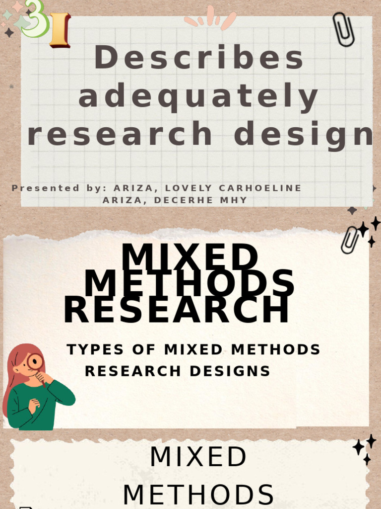 Mixed Research Design | PDF | Quantitative Research | Qualitative Research