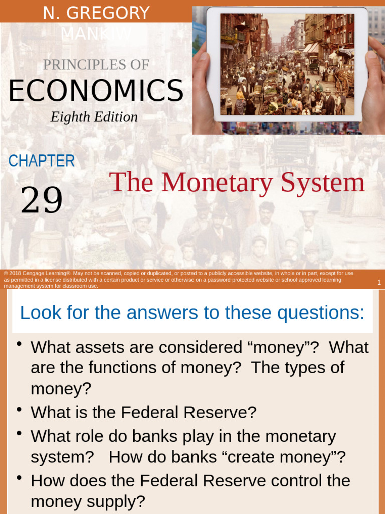 CH 29 The Monetary System | PDF | Federal Reserve | Money