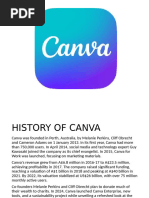 Canva: History and Key Milestones | PDF | Companies | Application Software
