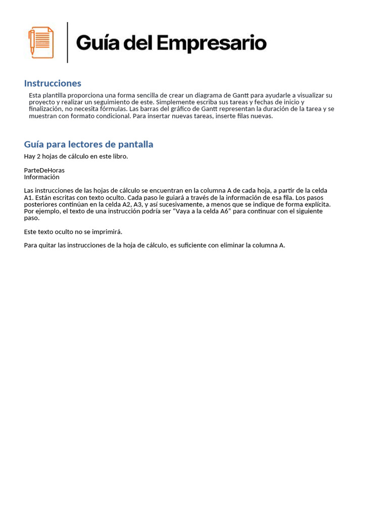 Diagrama de Gantt en Excel ABANCE | PDF | Hoja de cálculo | Ciencias de ...