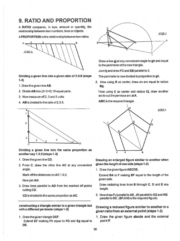 Ratio and Proportion | PDF