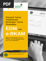 Panduan EDM dan e-RKAM v.2 | PDF | Teknologi & Rekayasa