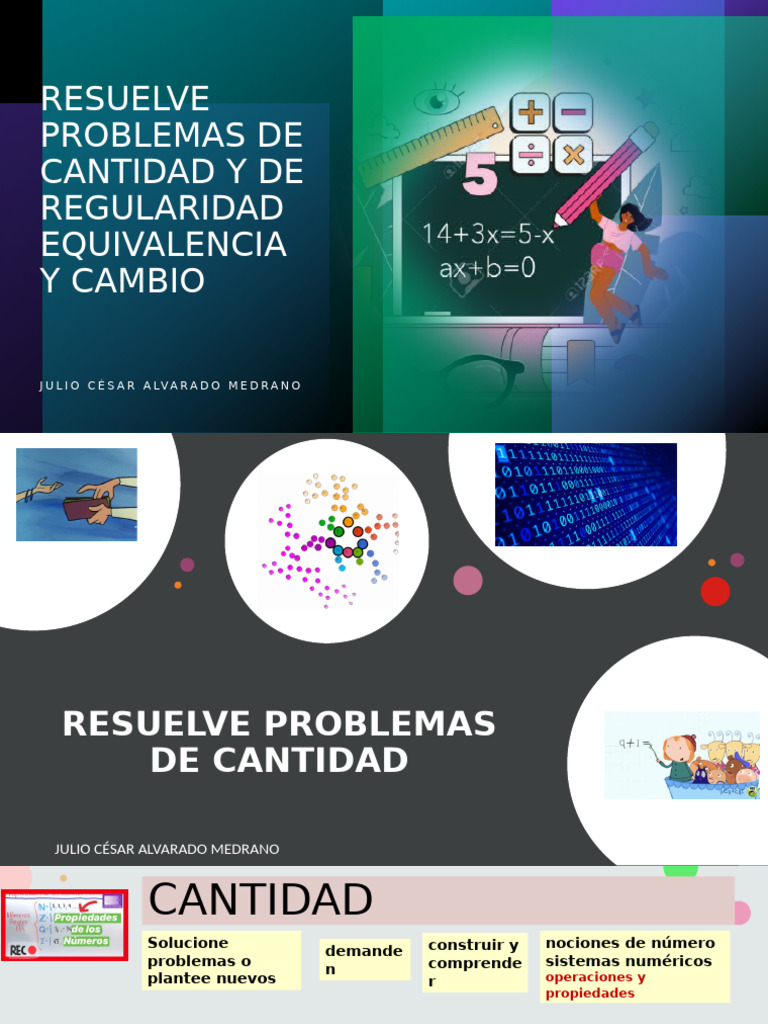 Resuelve Problemas de Cantidad y de Regularidad Equivalencia | PDF ...