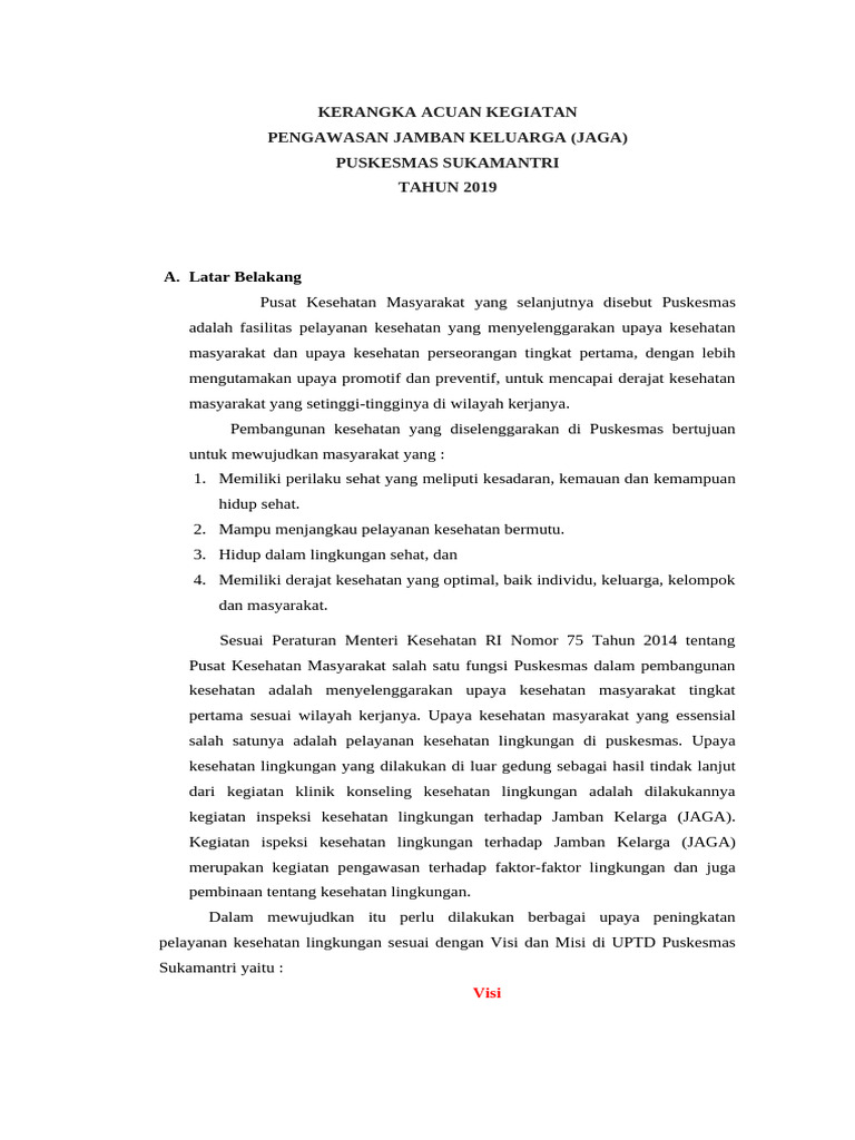 Kak Jaga | PDF