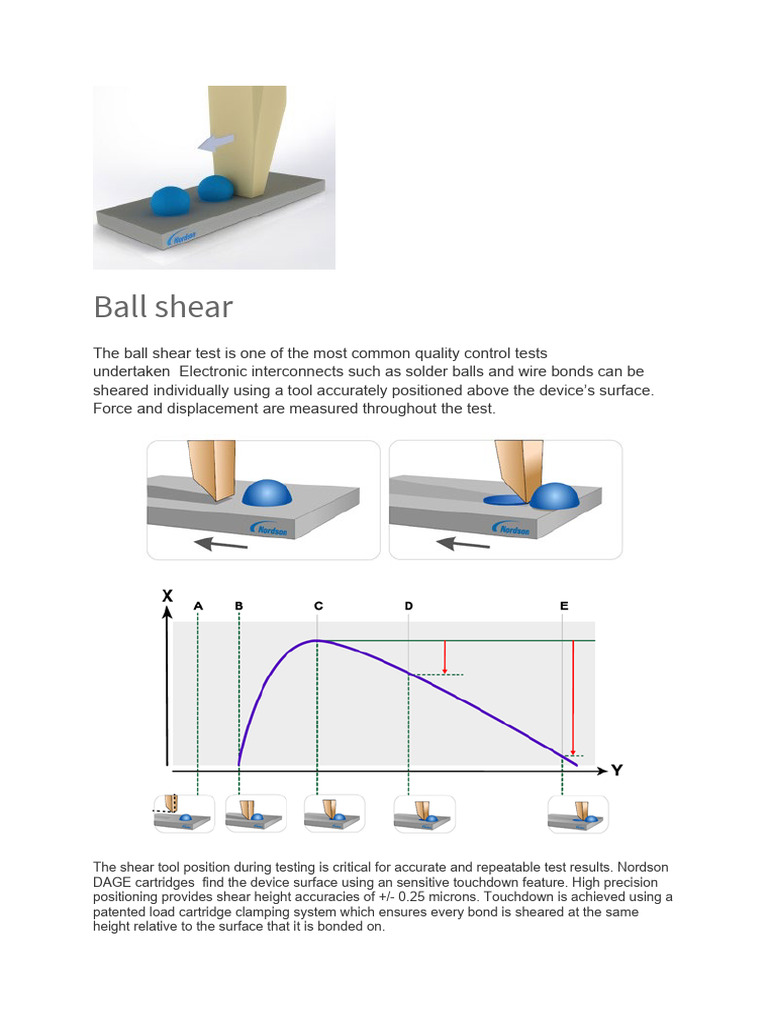 Ball Shear | PDF | Fracture | Materials