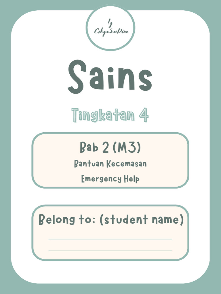 Sains F4 RECAP Bab 2 | PDF