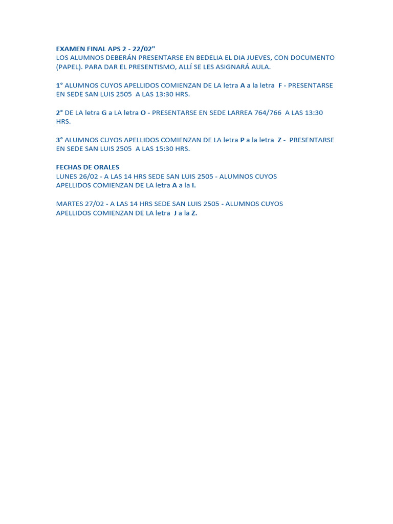 Ba - Examen Final Aps 2 | PDF