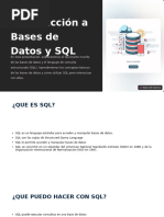 Guía SQL: LDD y LMD en MySQL | PDF | SQL | Bases de datos