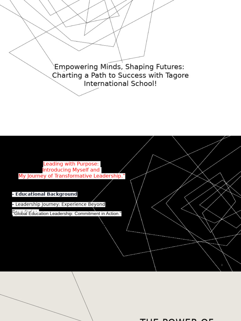 Empowering Minds, Shaping Futures: Charting A Path To Success With Tagore International School ...