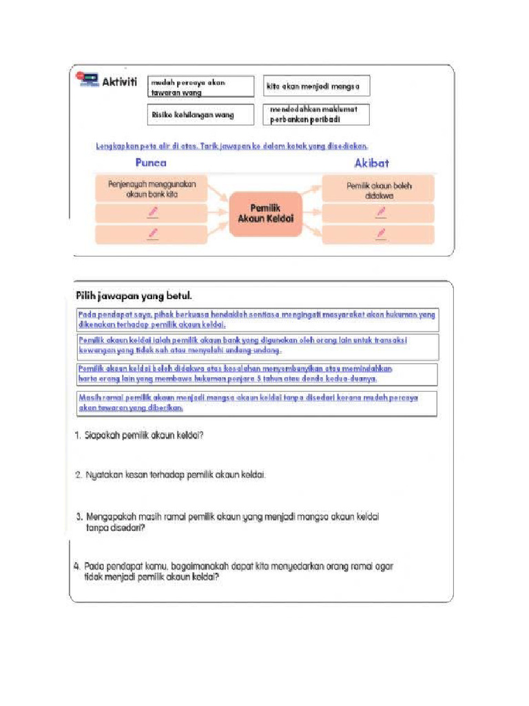 BM th5 Latihan Murid | PDF