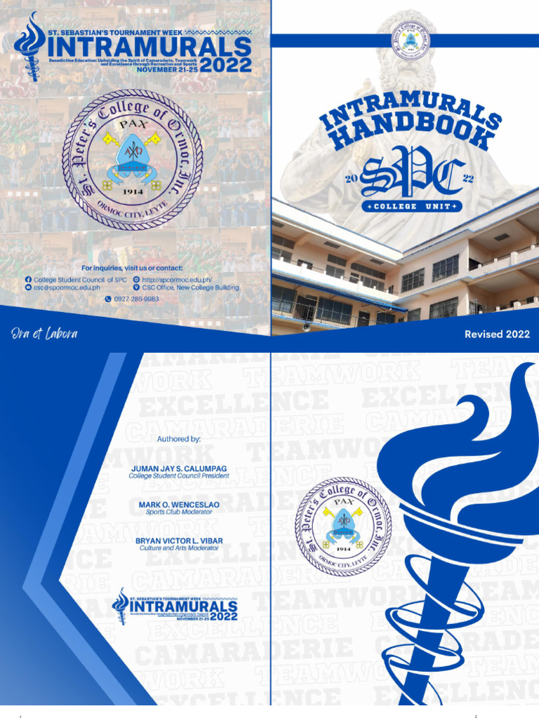 College Intrams Handbook | PDF | Sports