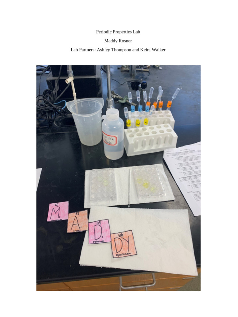 Periodic Trends in Chemical Reactivity | PDF | Periodic Table | Ion