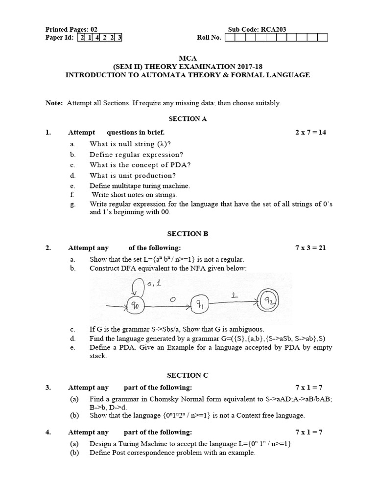 Tafl 2018 | PDF | Regular Expression | Formal Methods