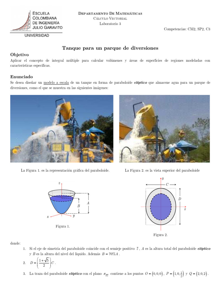 CALV Laboratorio - 3 | PDF | Elipse | Geometría