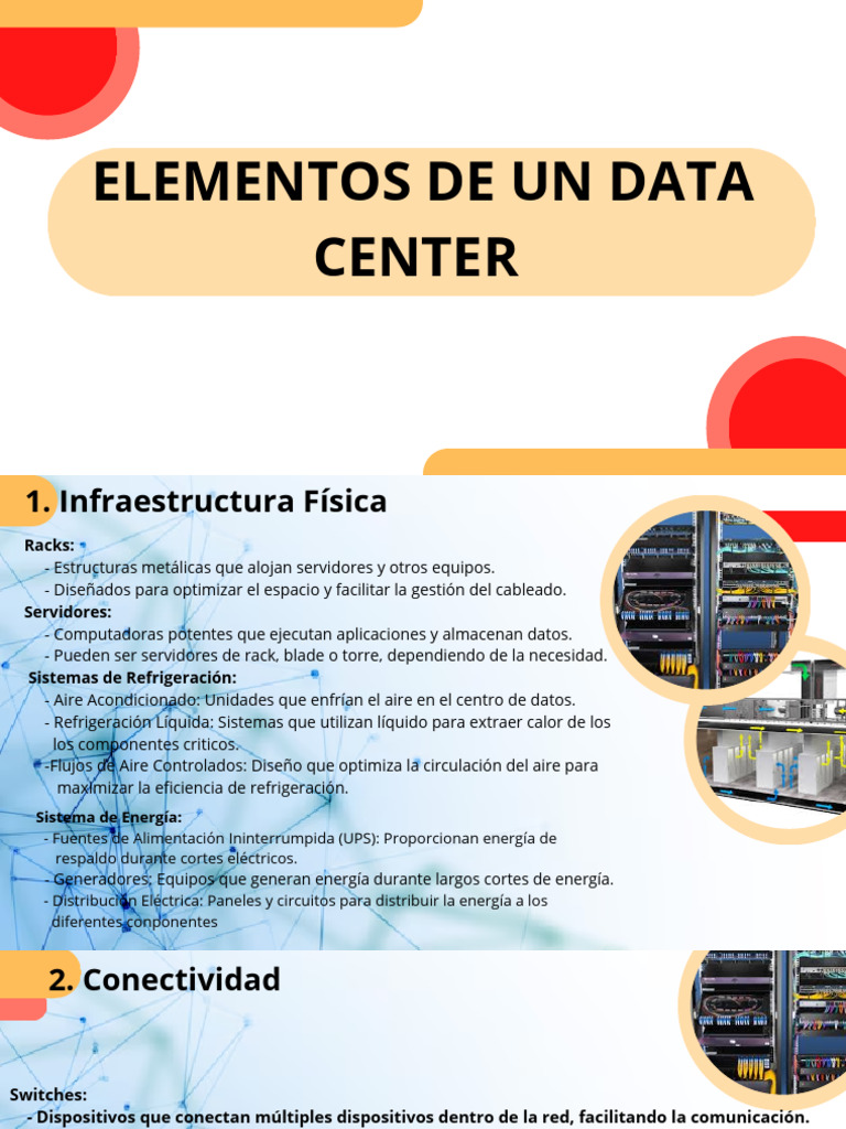 elementos de un data center | PDF | Servidor (Computación) | La seguridad informática