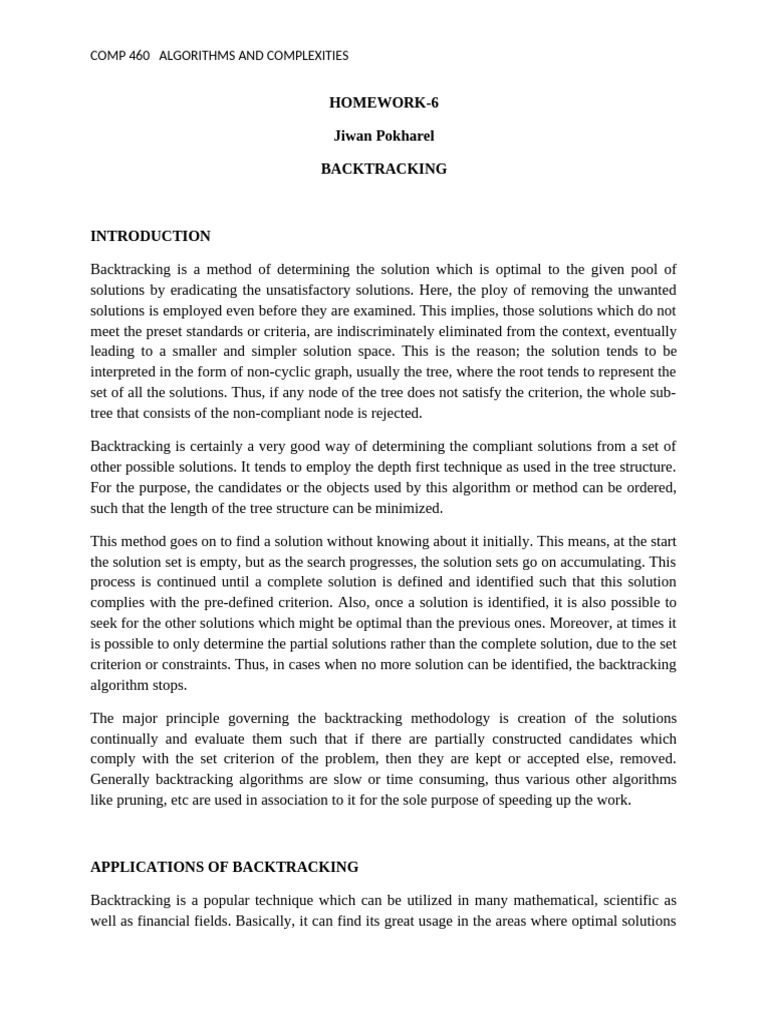 HOMEWORK-6 | PDF | Applied Mathematics | Theoretical Computer Science