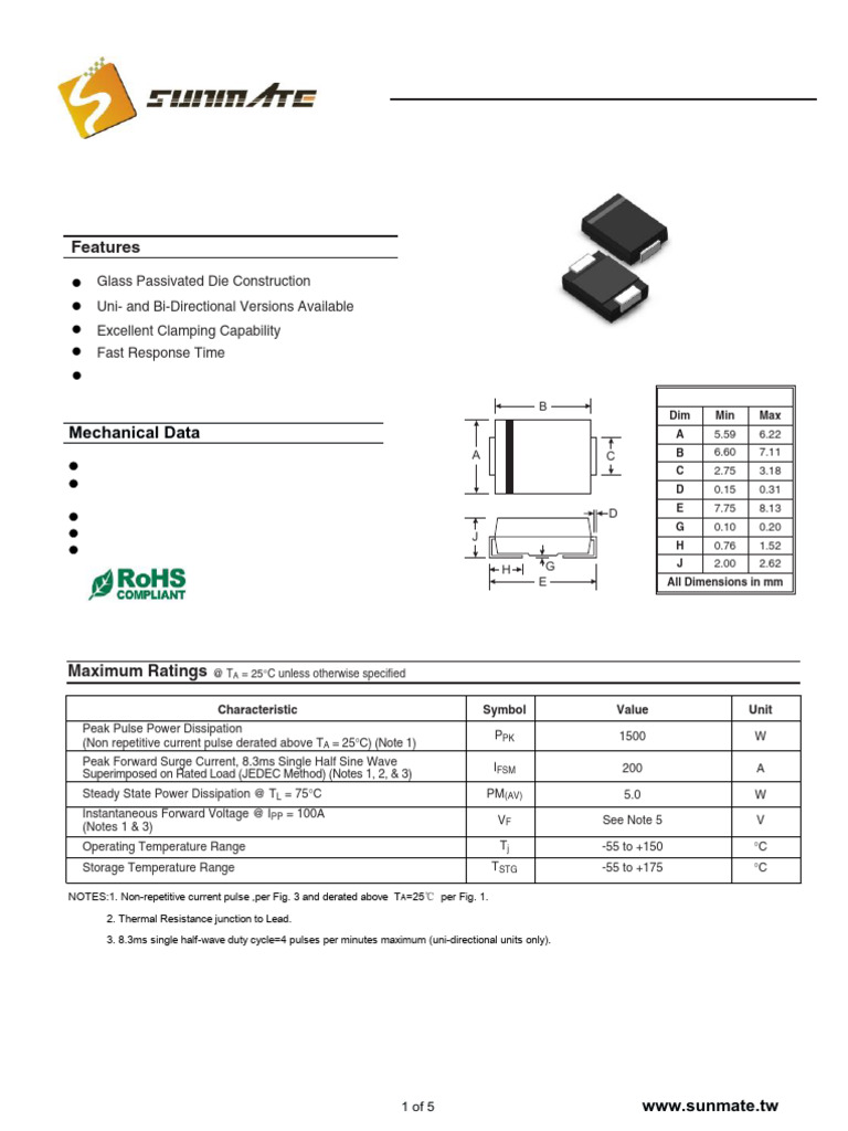 Datasheet 3 | PDF | Electricity | Electrical Engineering