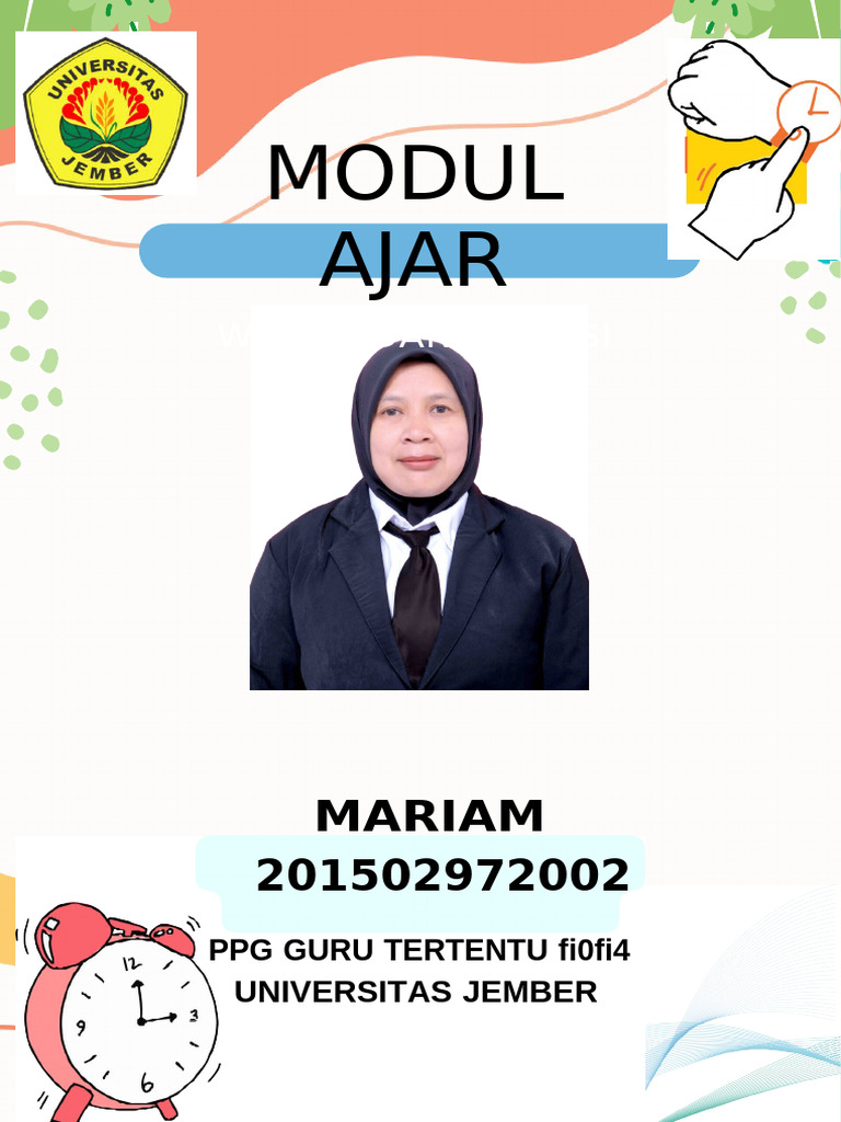 Perangkat Pembelajaran Final Mariam | PDF