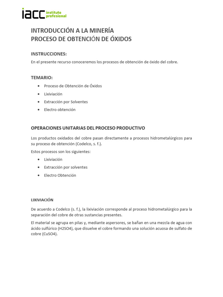 S5 Interactivo Microactividad Profundizacion Acc Intmi1203 | PDF | Cobre | Solución acuosa